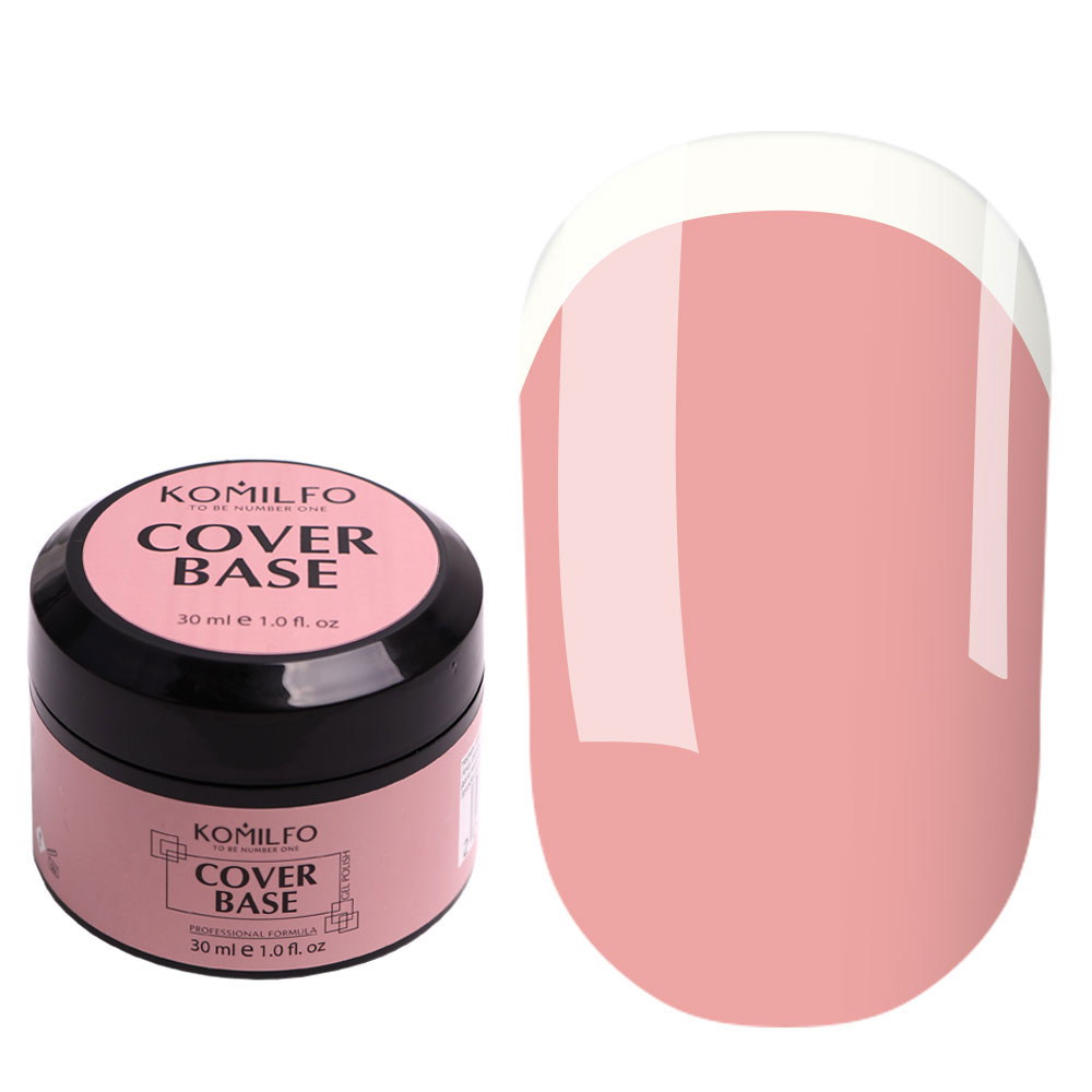 Komilfo Cover Base - a camouflage base-corrector for gel polish without ...