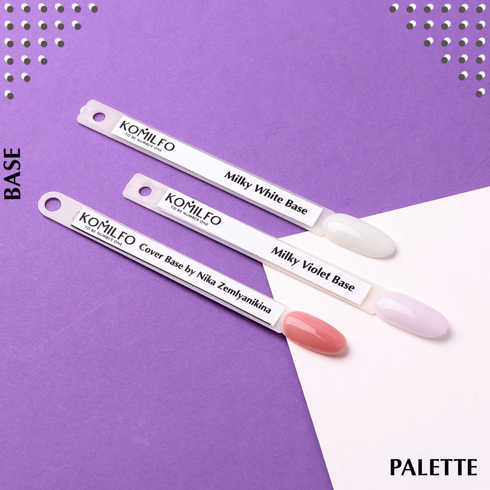 Base Komilfo Milky White Base, 8 ml – Komilfo.ua