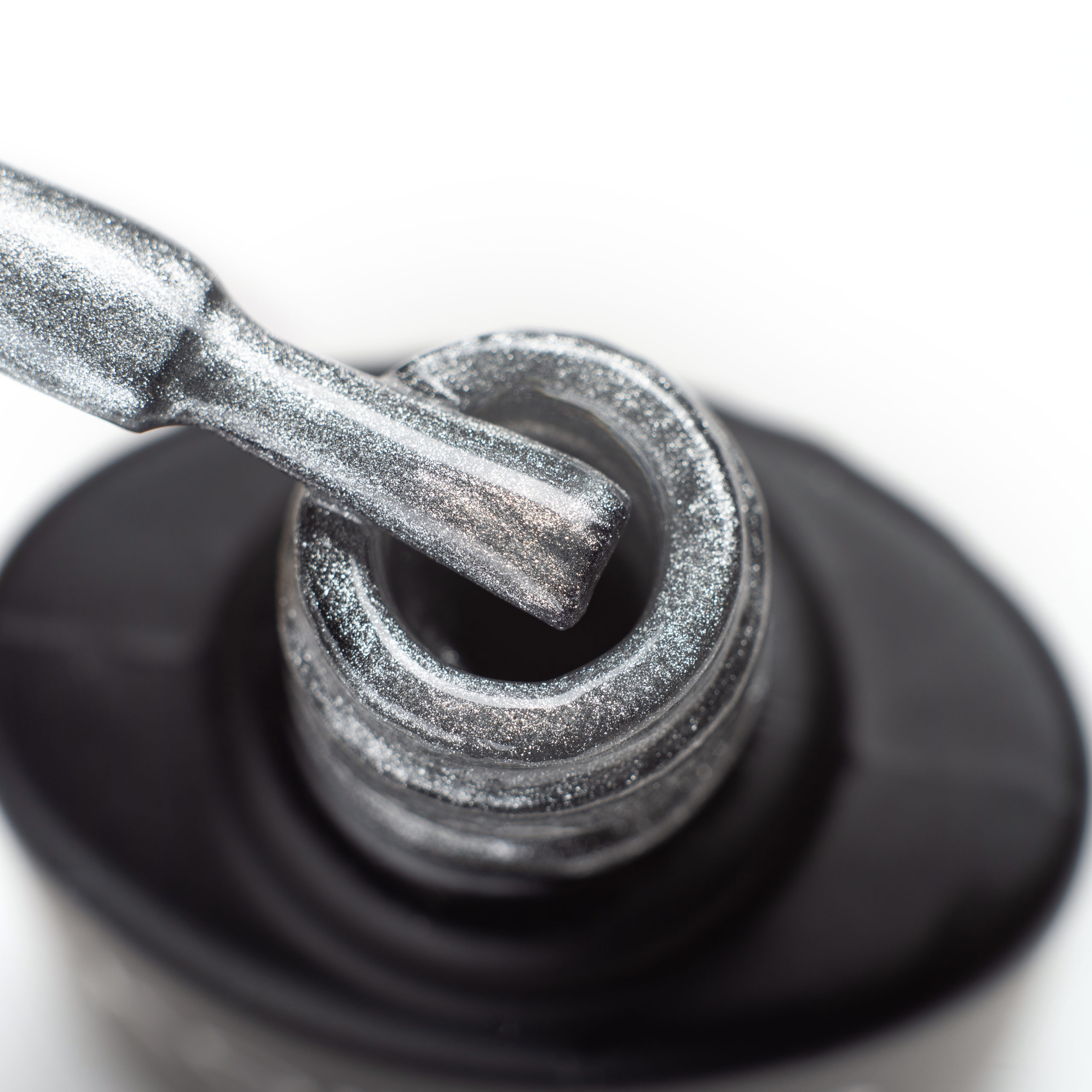 Gel Polish Komilfo 9D Cat's eye Silver, 8 ml – Komilfo.ua