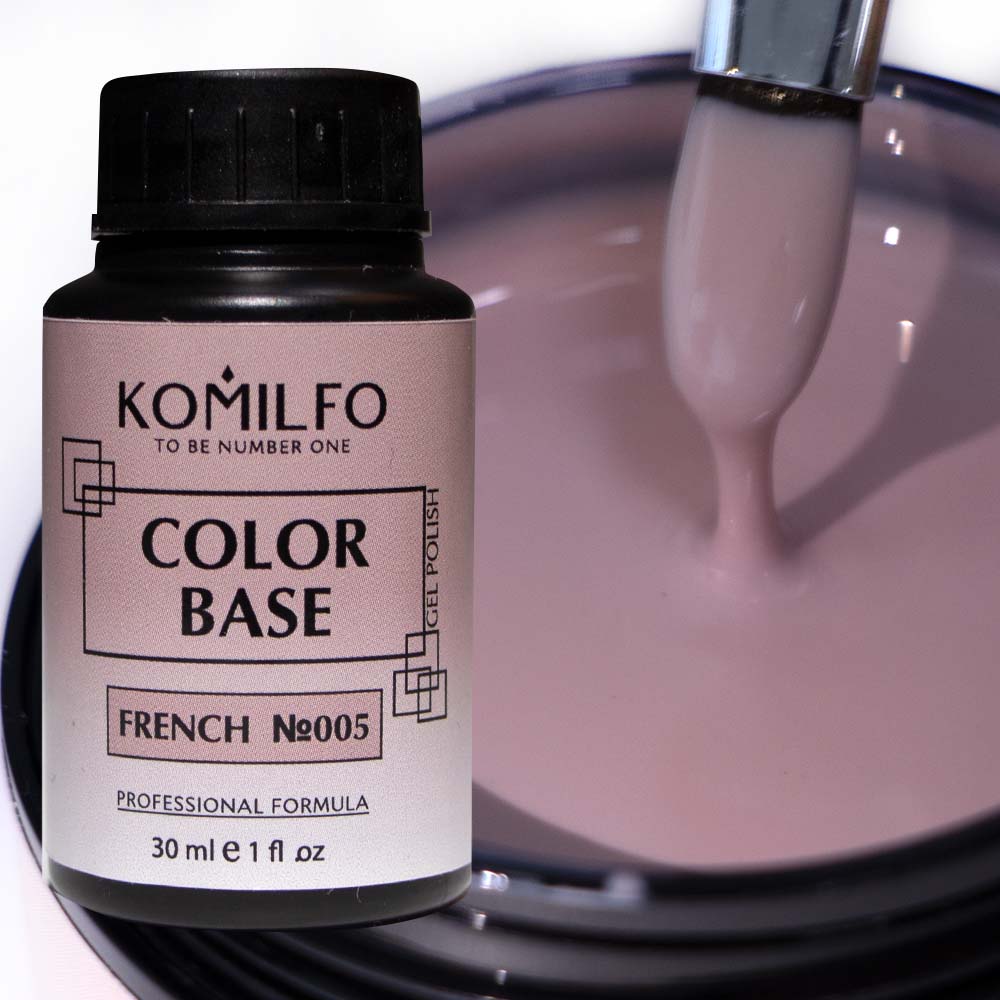 Komilfo Color Base French 005, 30 ml (barrel) – Komilfo.ua