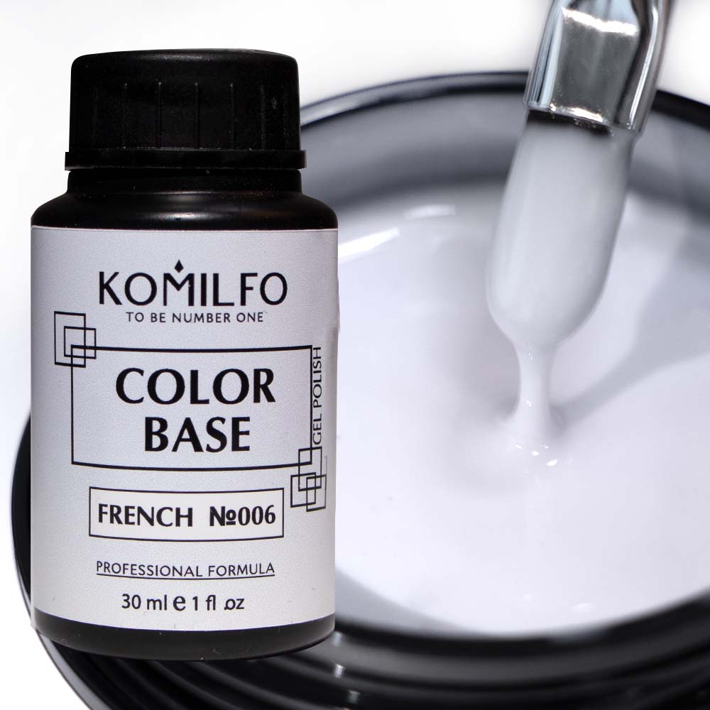 Komilfo Color Base French 006, 30 ml (barrel) – Komilfo.ua