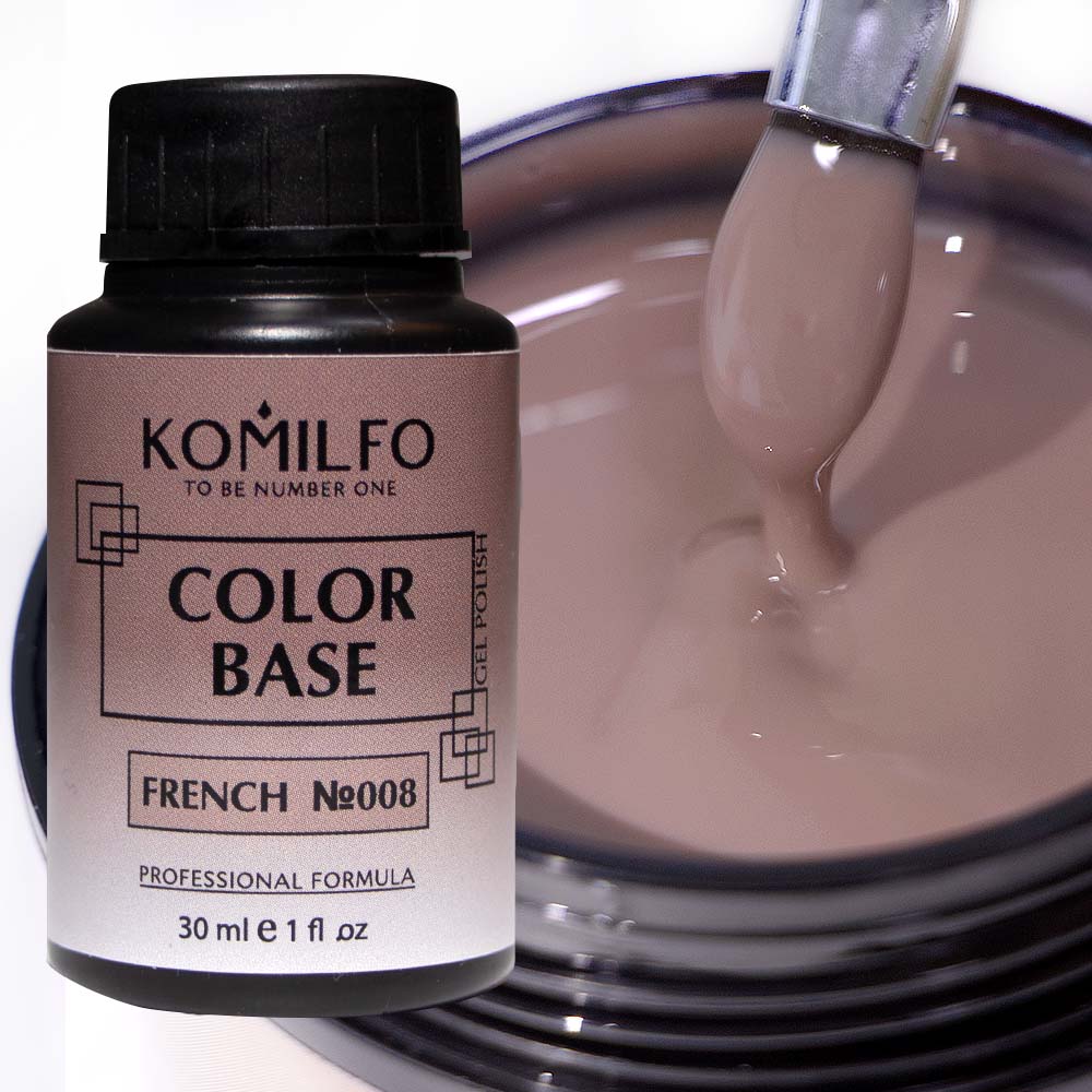 Komilfo Color Base French 008, 30 ml (barrel) – Komilfo.ua