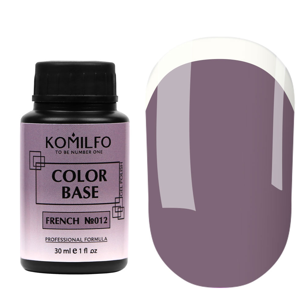 Komilfo Color Base French 012, 30 ml (barrel) – Komilfo.ua