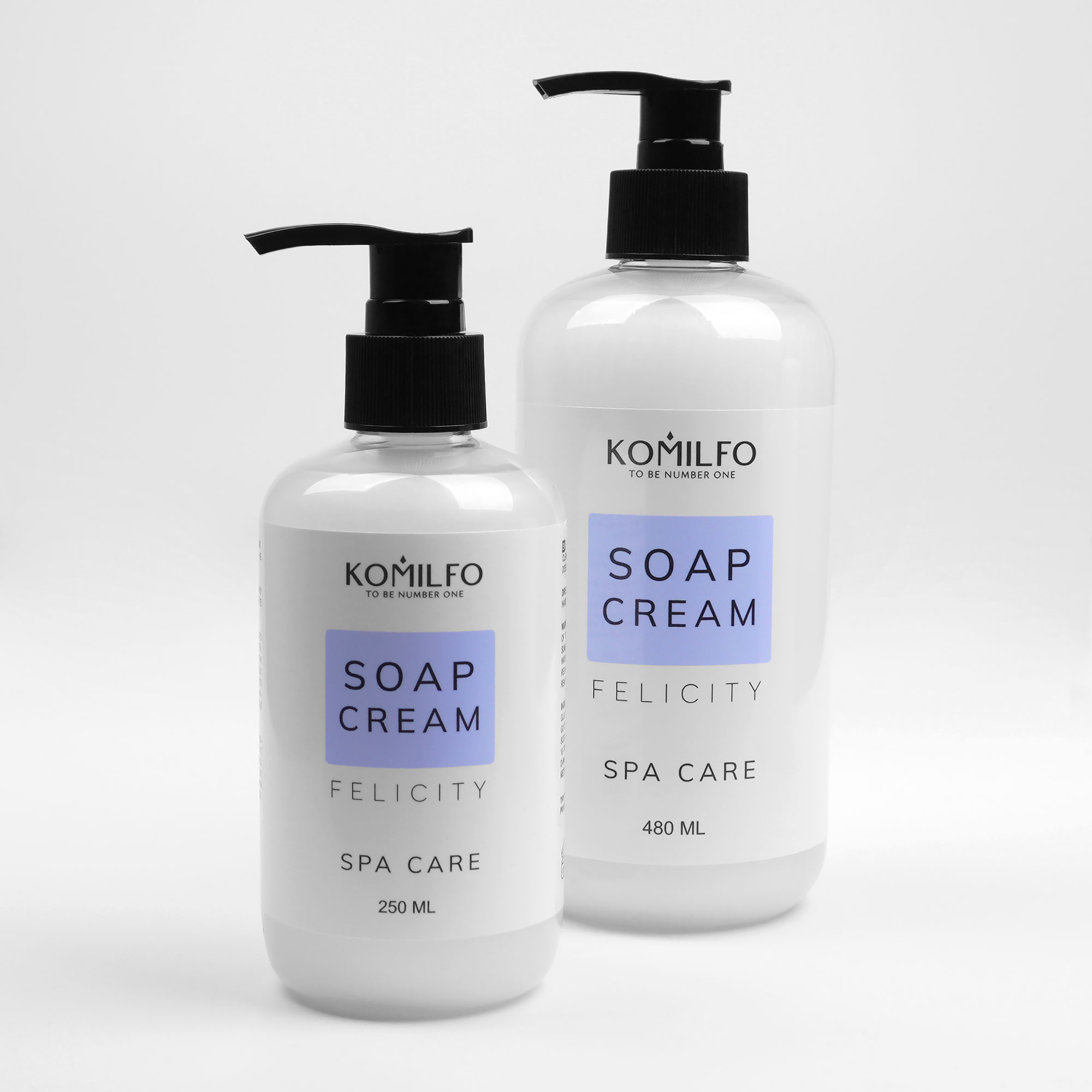 Komilfo Spa Care "Felicity" Cream Soap, 480 ml – Komilfo.ua