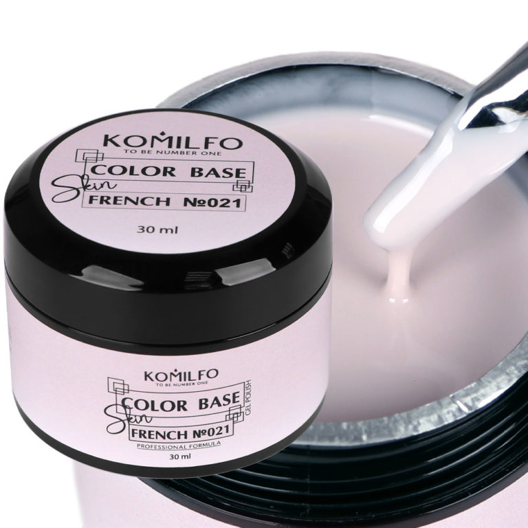 Komilfo Color French Base "Skin" 021, 30 мл (гель-банка) – Komilfo.ua (RU)