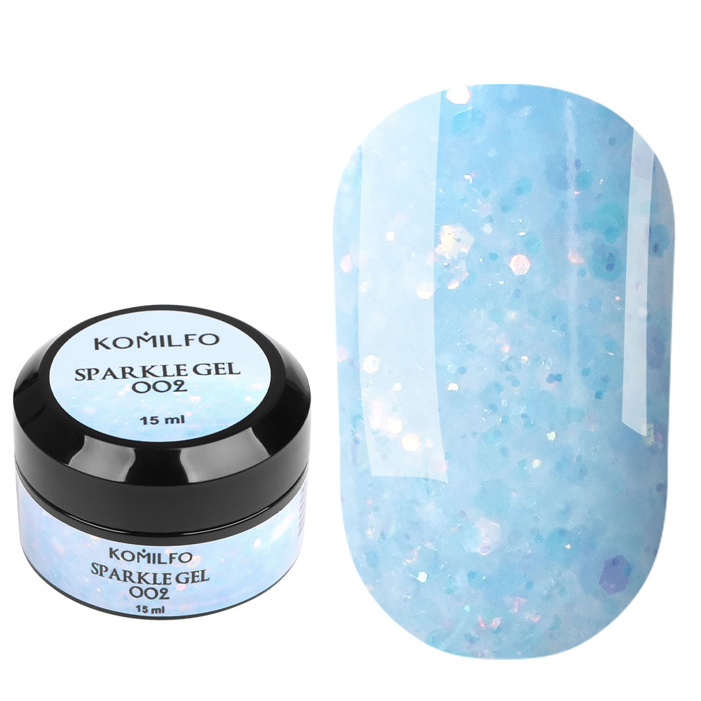 Komilfo Sparkle Gel 002, 15 g – Komilfo.ua (EN)